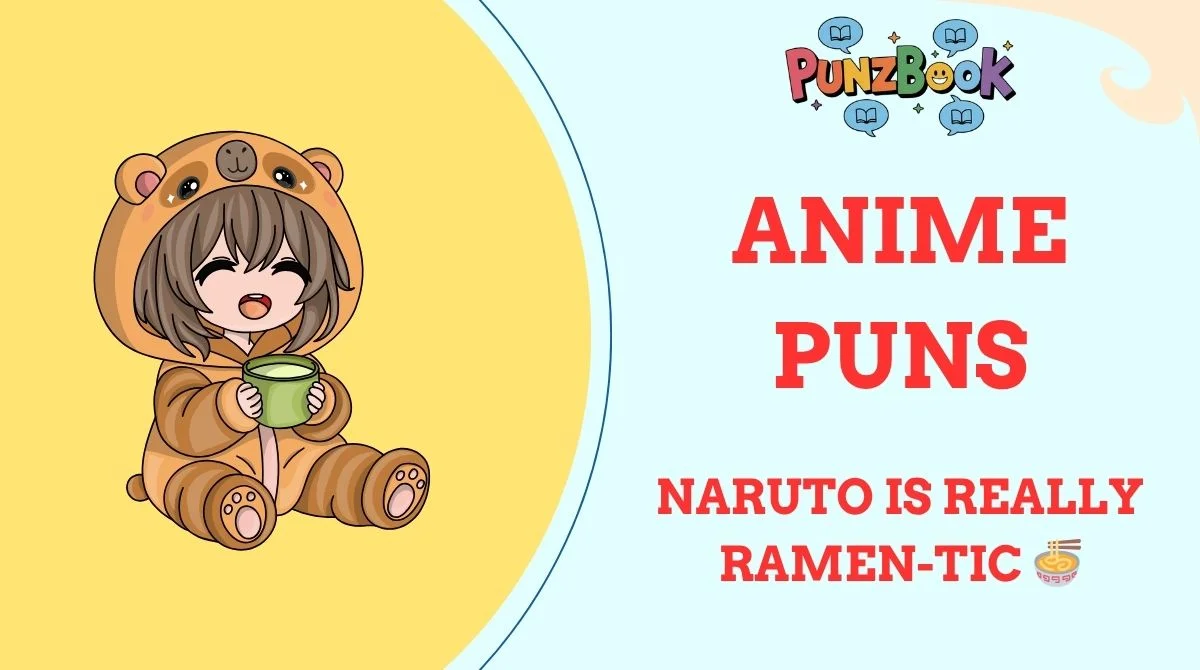 🌸 276+ Anime Puns That Will Make 2025 Your Funniest Otaku Year 😂🎌 ...