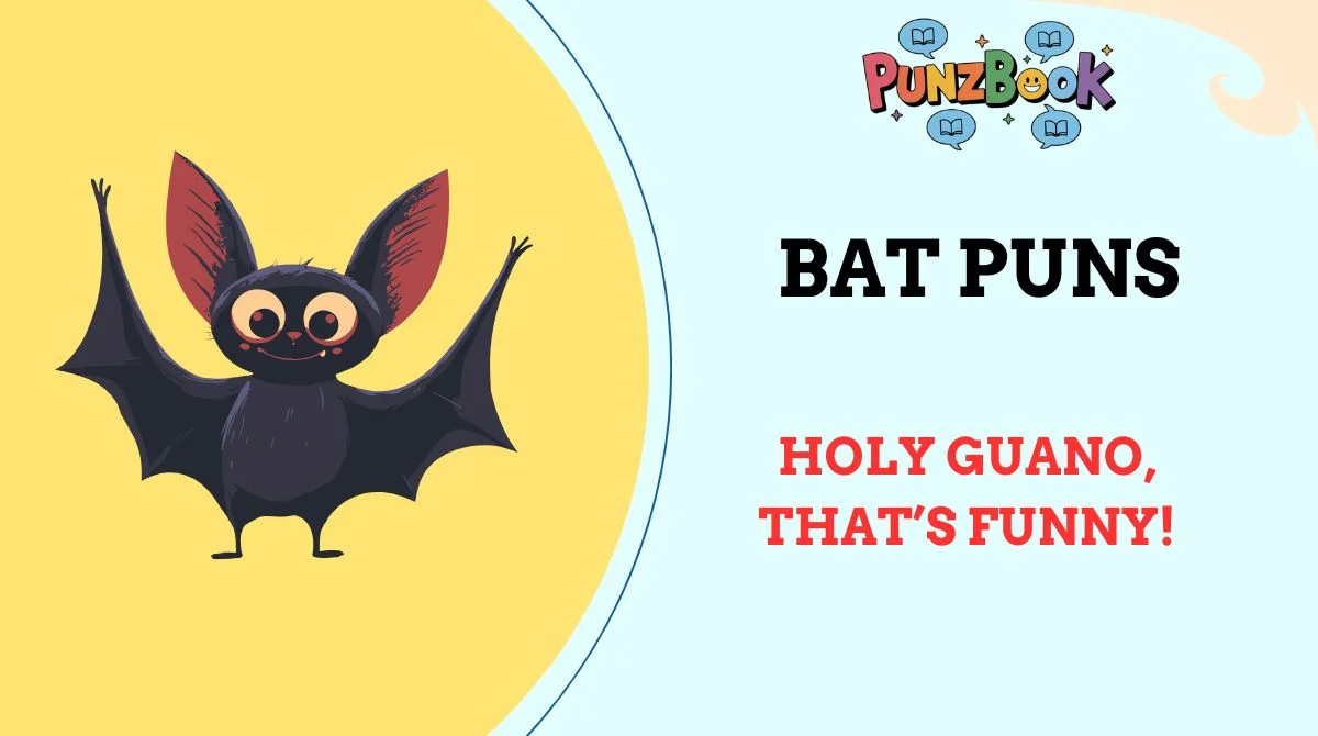 🦇 152+ Bat Puns That Will Drive You Batty in 2025 😂 - punzbook.com