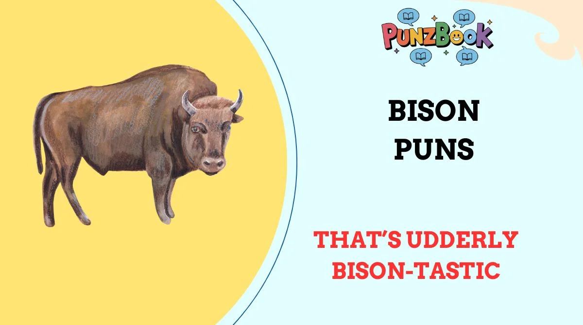 🦬 115+ Bison Puns to Make 2025 a Laughing Stampede 🦬 - punzbook.com