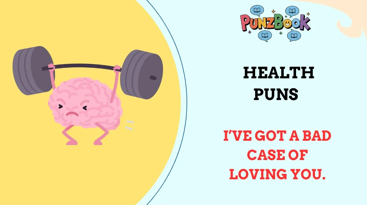 🩺😂 161+ Health Puns to Make You Feel Better in 2025 🚑 - punzbook.com