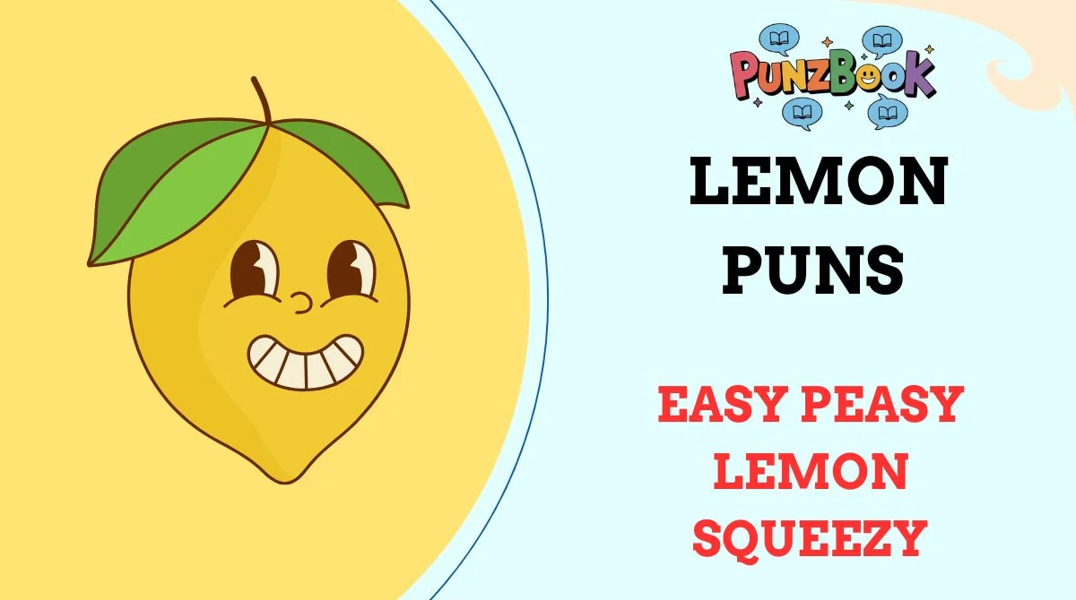 🍋 266+ Lemon Puns That Will Make 2025 Zestier Than Ever 😂 - punzbook.com